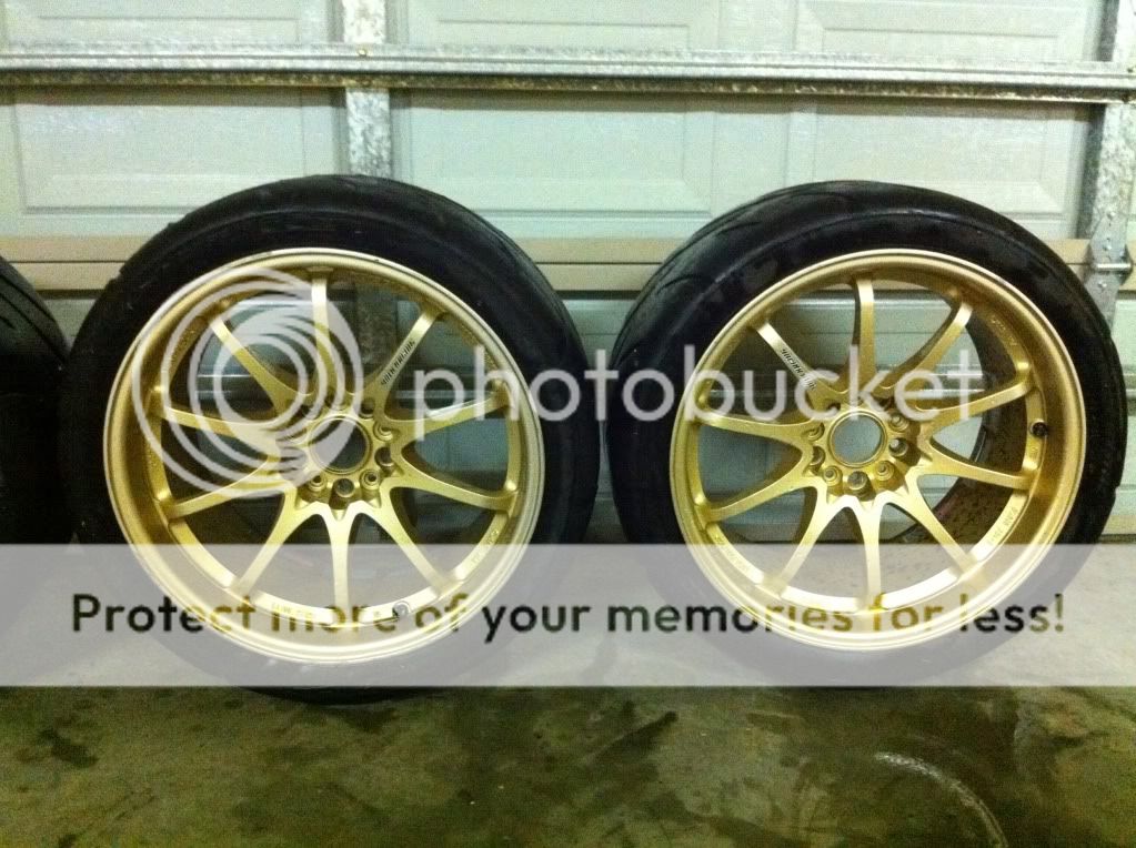 Volk Racing Ce28N Gold 18X9.5 +15 Gt-R Offset Brisbane - For Sale ...
