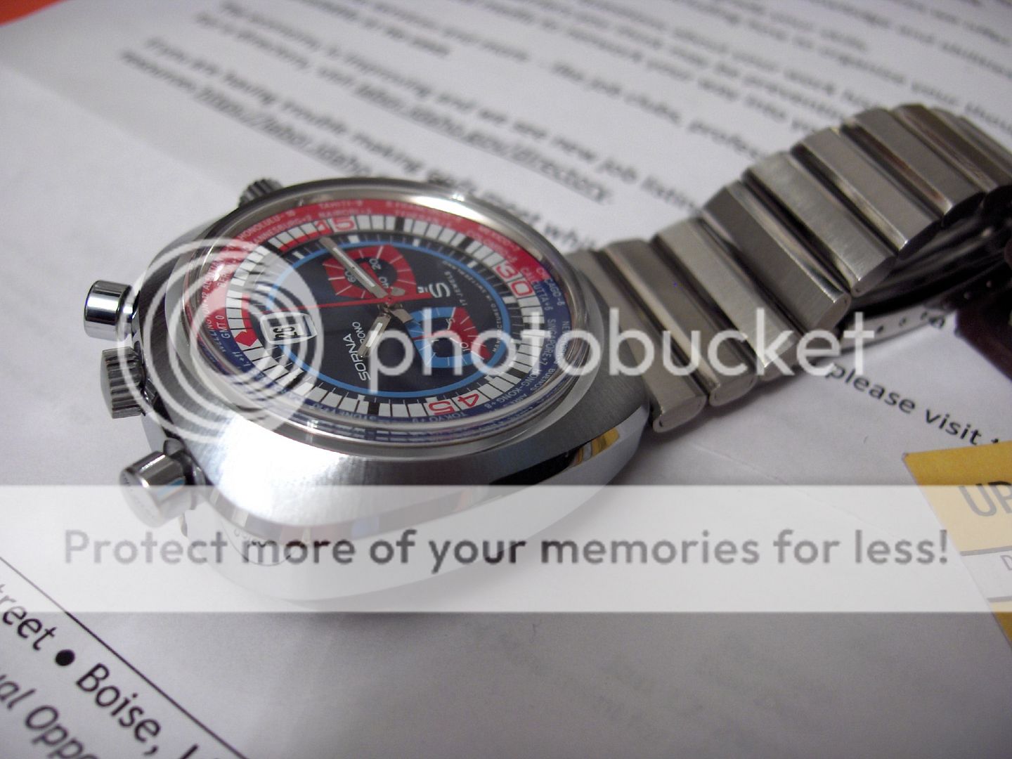 Sorna Bull Head Chrono, 70's Retro. | WatchUSeek Watch Forums