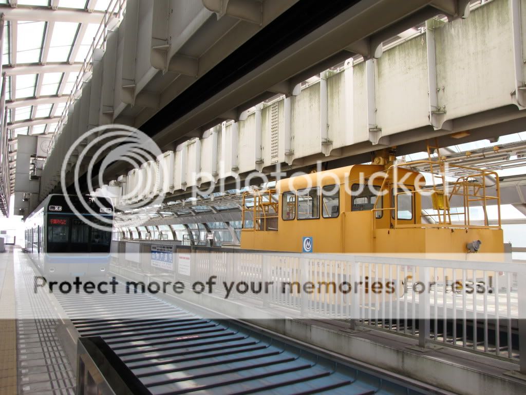 Japan's hanging monorail tram